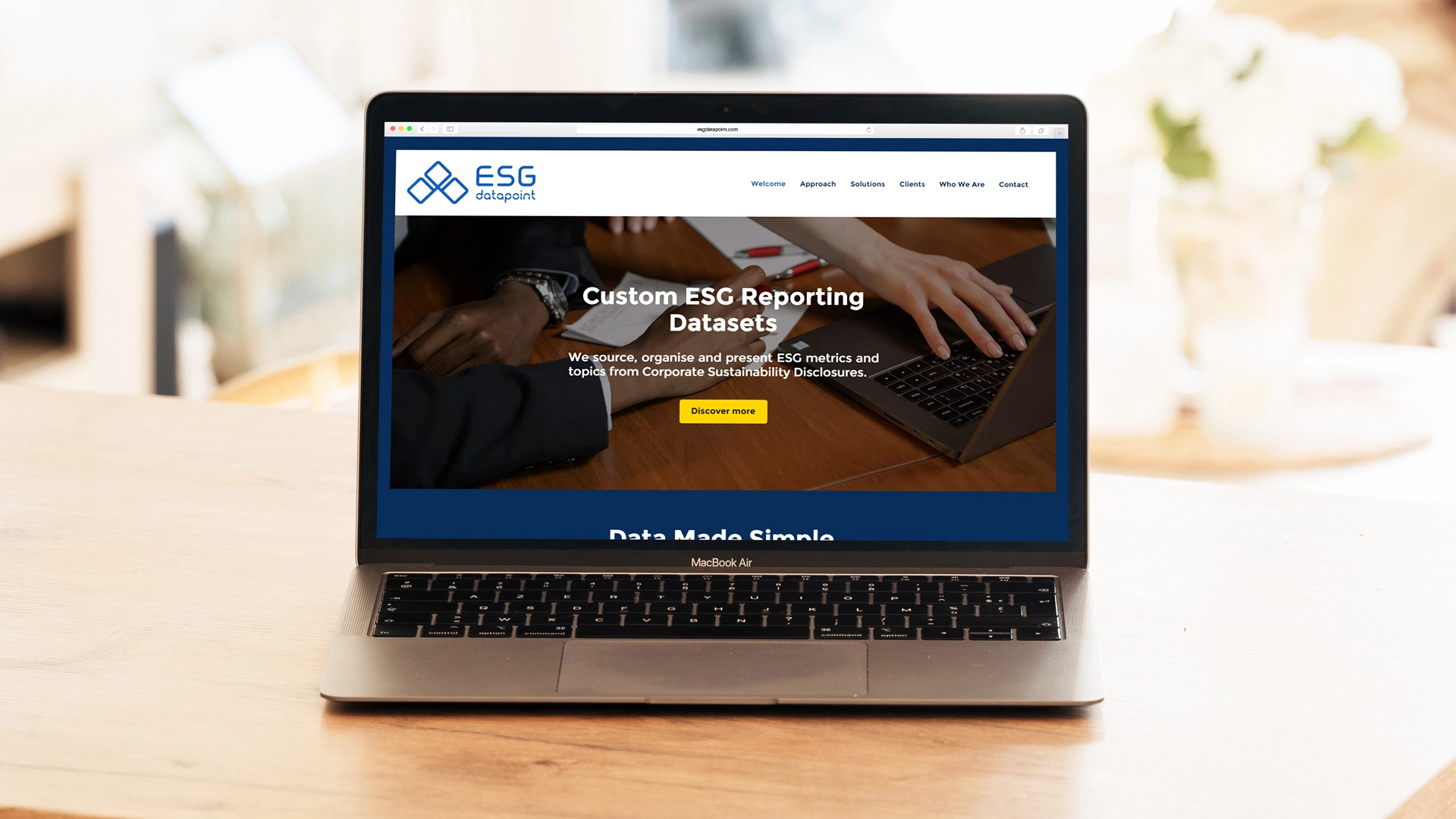 Branding, Diseño Web & Estrategia SEO | ESG Datapoint | Helicoid Studio