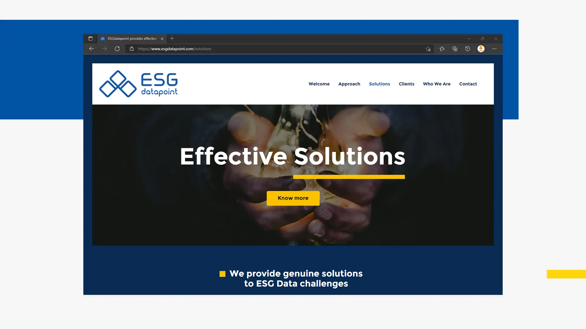 Branding, Diseño Web & Estrategia SEO | ESG Datapoint | Helicoid Studio