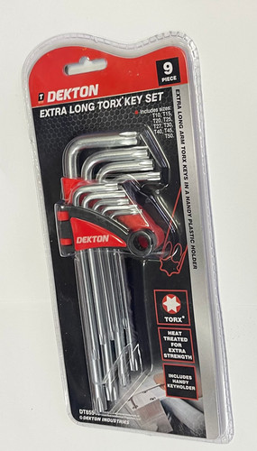 Extra Long Torx Key Set | hercules-hire