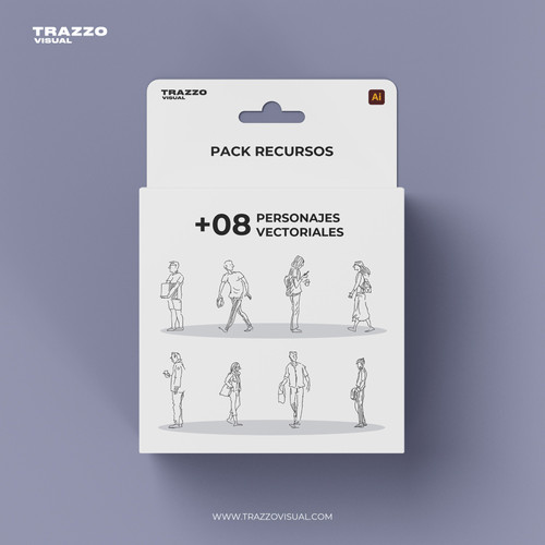 PACK PERSONAS 01 | Trazzo Shop