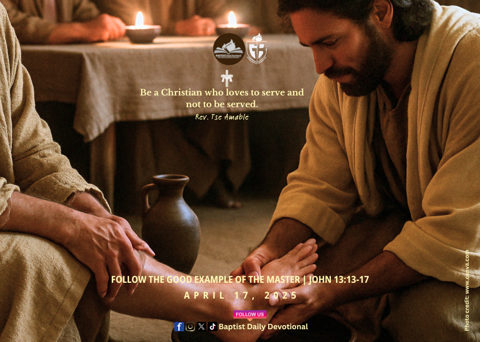 Follow the Good Example of the Master