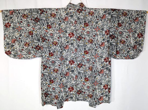 Pale Ice Blue & Grey Haori | Ohio Kimono