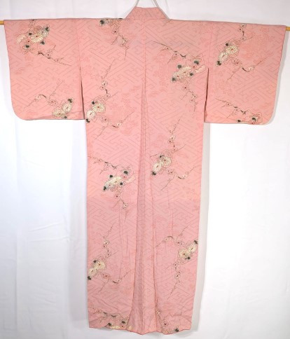 Pink & White Japanese Kimono | Ohio Kimono