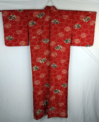 Red & Black Japanese Kimono | Ohio Kimono