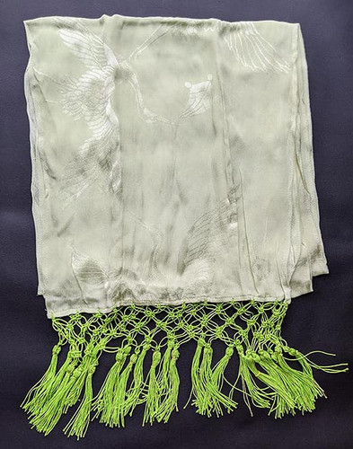 Pastel Green Shigoki | Ohio Kimono