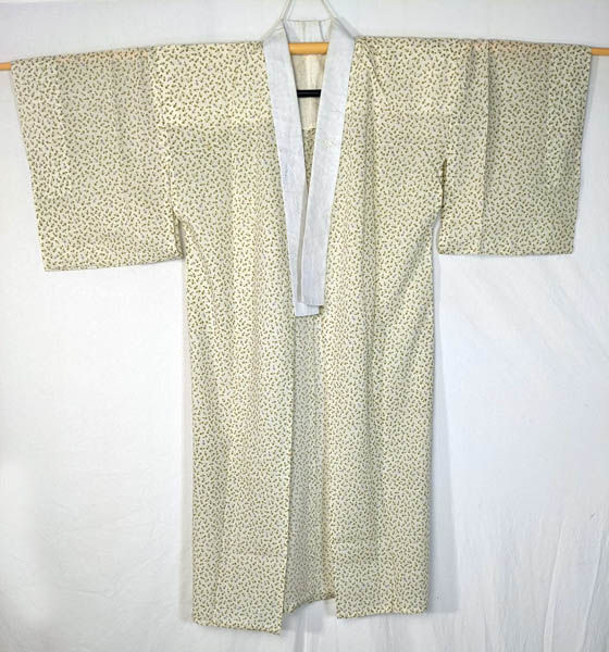 Beige & Olive Juban | Ohio Kimono