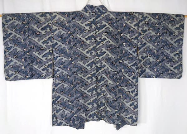 Blue & Grey Haori | Ohio Kimono