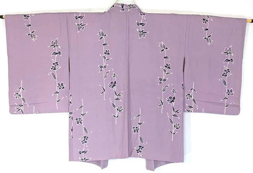 Purple & White Haori | Ohio Kimono