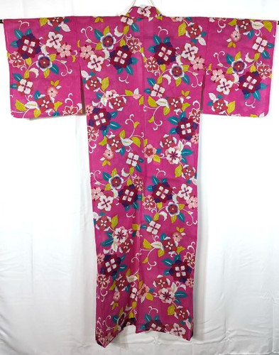 Hot Pink & Teal Kimono | Ohio Kimono