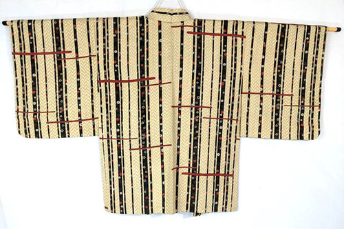 Buttercream Yellow & Black Haori | Ohio Kimono