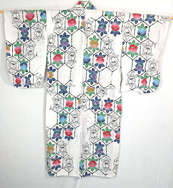 White & Black Yukata | Ohio Kimono