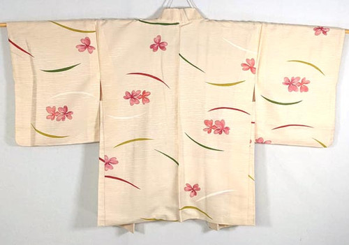Cream & Pink Haori | Ohio Kimono