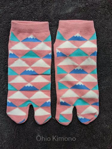 Pink Tabi Socks | Ohio Kimono