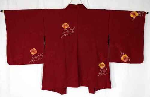 Red & Yellow Haori | Ohio Kimono