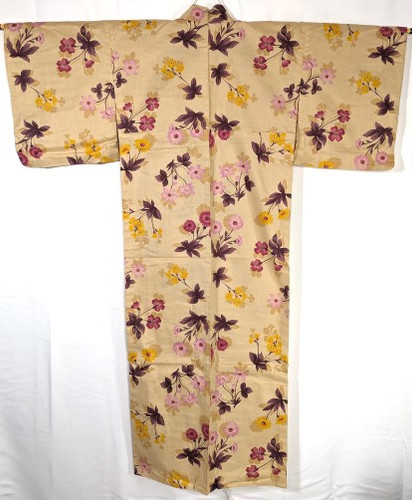 Peach & Yellow Yukata | Ohio Kimono