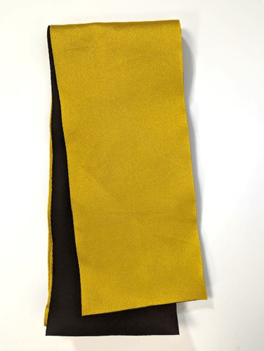 Bold Yellow & Black Hanhaba Obi | Ohio Kimono