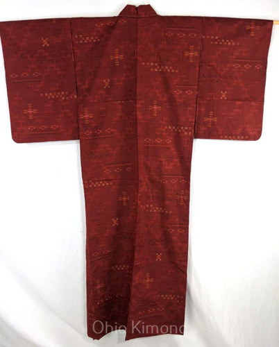 Bold Red Japanese Kimono | Ohio Kimono
