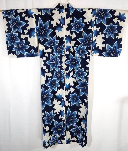 Blue & White Yukata | Ohio Kimono