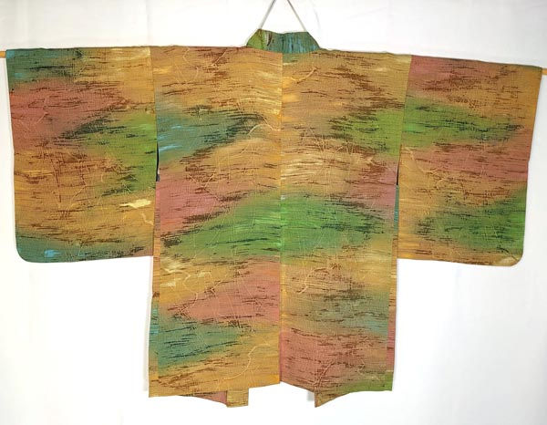 Green & Yellow Haori | Ohio Kimono