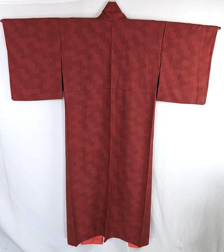 Rustic Red & Black Japanese Kimono | Ohio Kimono