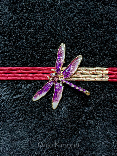 Purple & Gold Obidome | Ohio Kimono