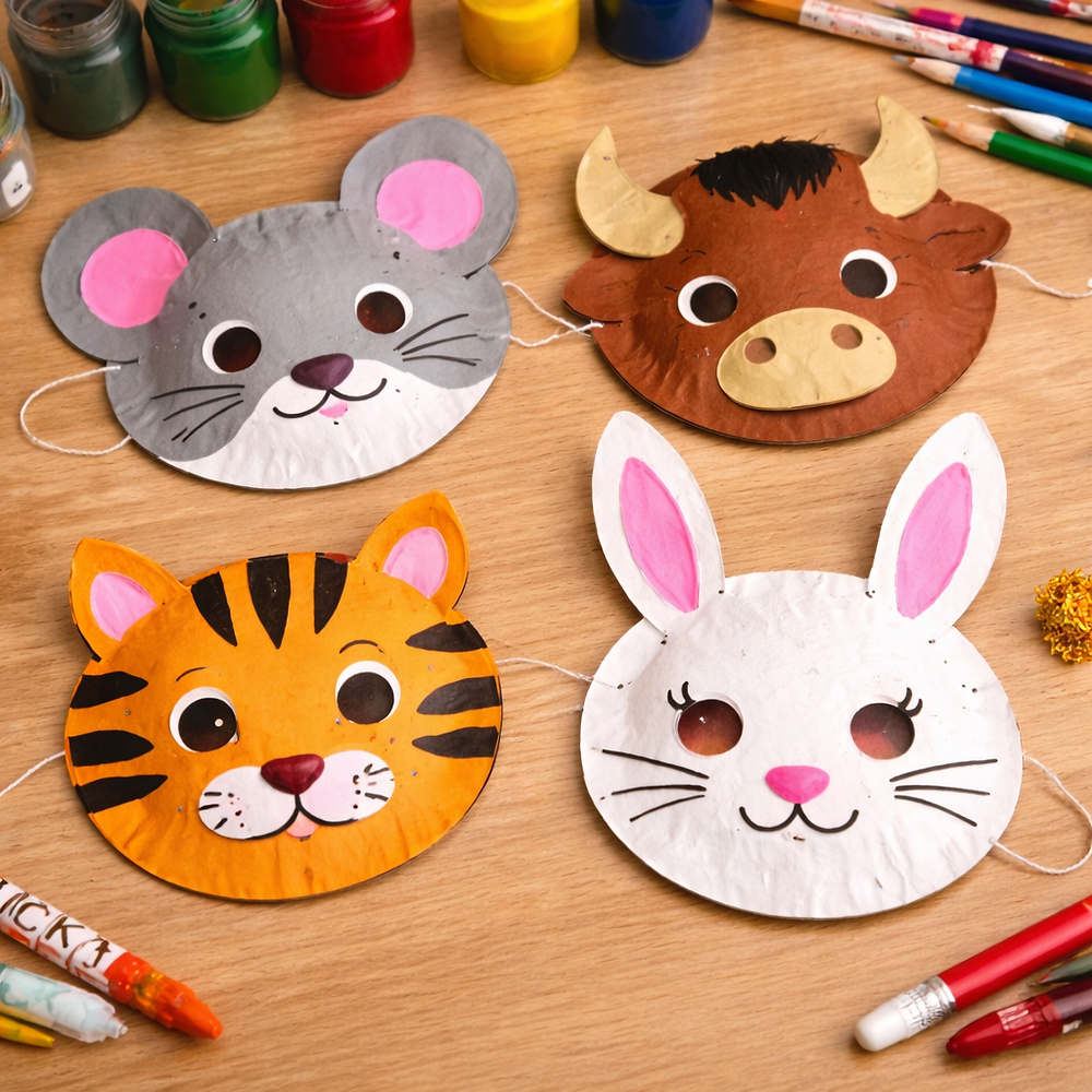 Zodiac Animal Masks
