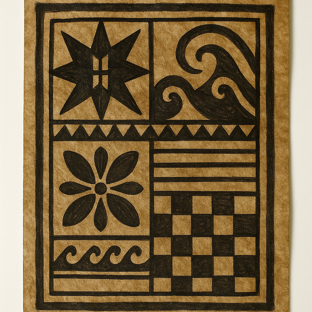 Tapa-Inspired Art