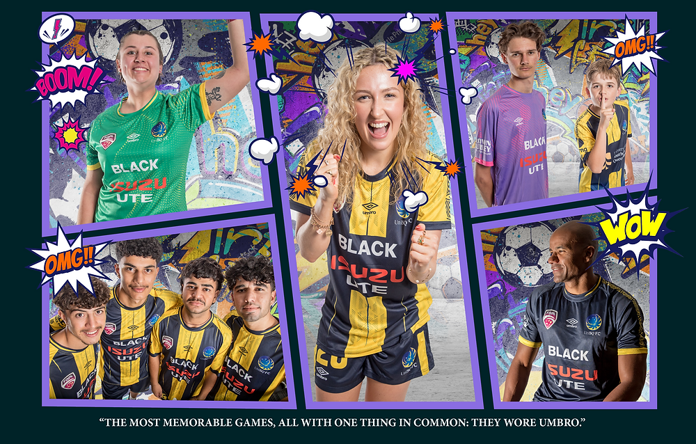 UniSQ FC and Umbro release our new kit