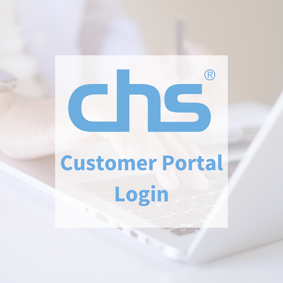 Customer Portal Login | CHS Ltd.