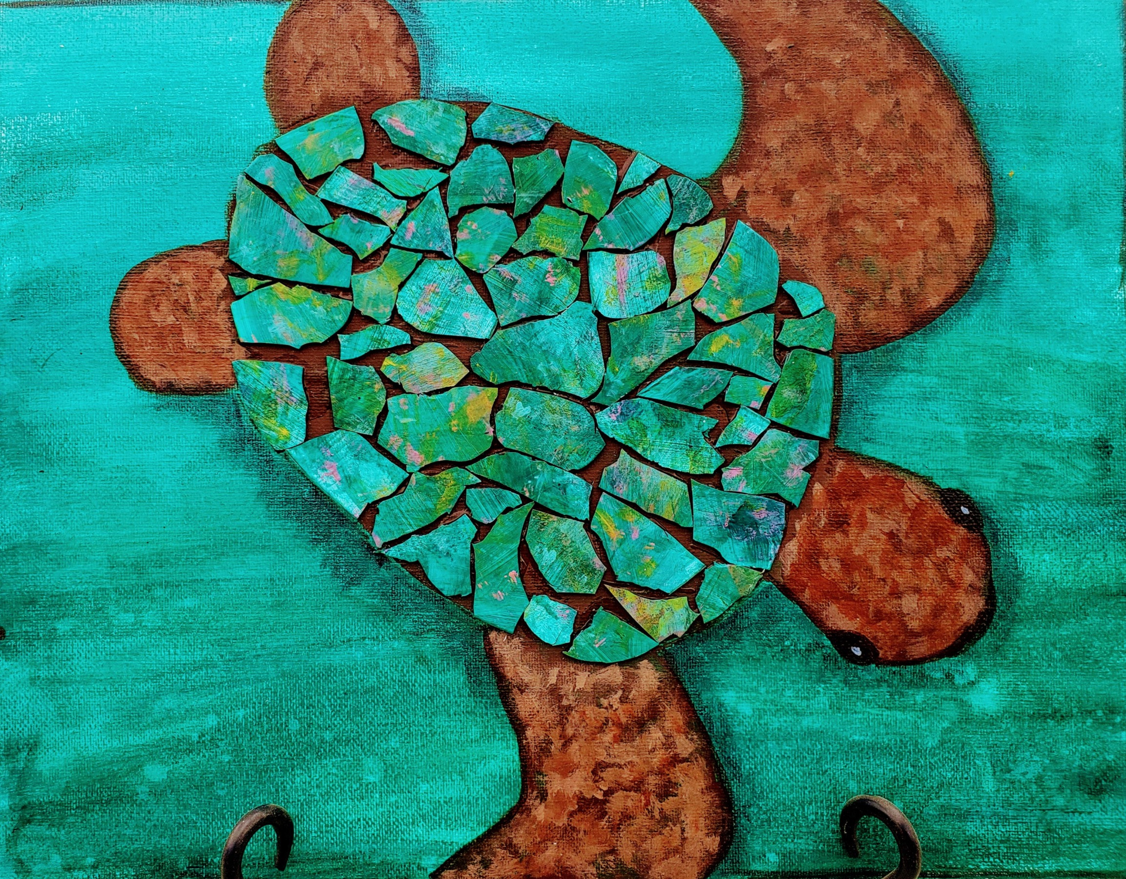 Mosaic Art Turtle at Alice Pace blog