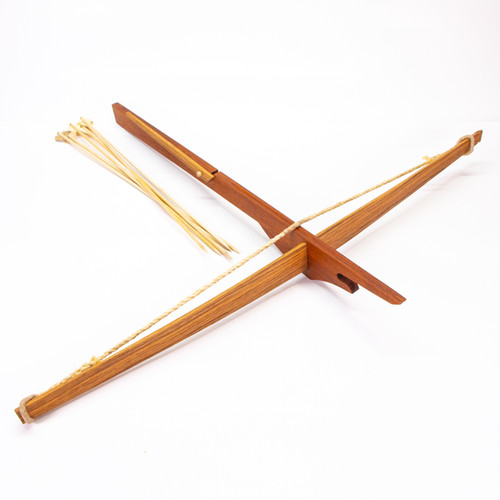 Full-Size 32-inch Hmong Crossbow | Padauk and Red Oak | Neng Now