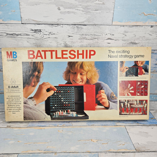 Vintage Battleship by MB Games 1975 The Classic Naval Strategy Game ...