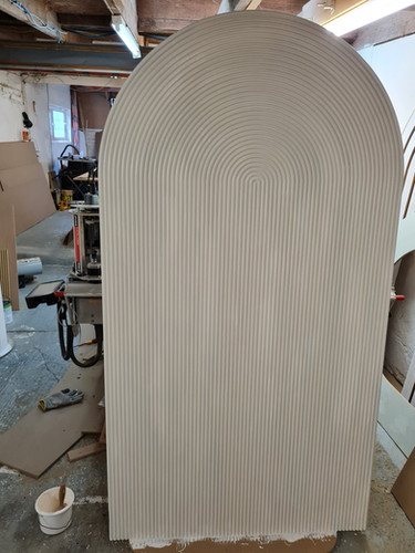 Rippled sailboard | Elegance Woodworking