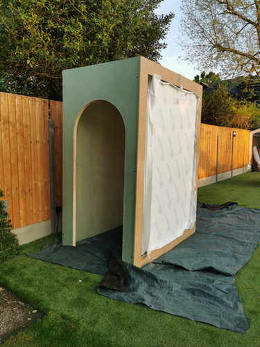 Magazine box Arch shape | Elegance Woodworking