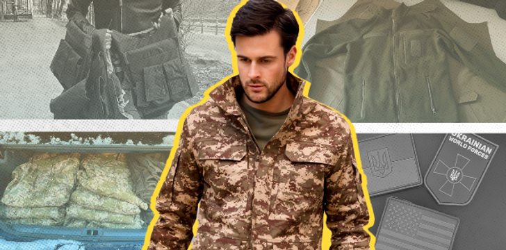How This Ukrainian Actor Is Helping His Military, One Jacket at a Time