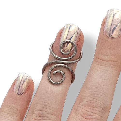 Mallet Double Swirl | Zebra Splints