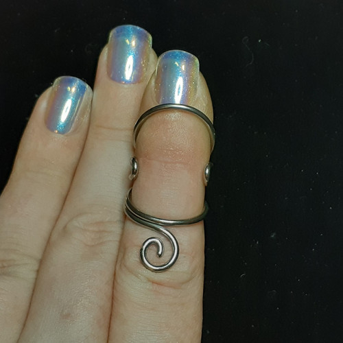 Double Lateral Swirl Splint | Zebra Splints