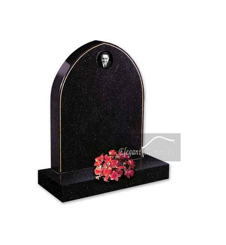The Brampton Granite Headstone Star Galaxy | Elegant Memorials
