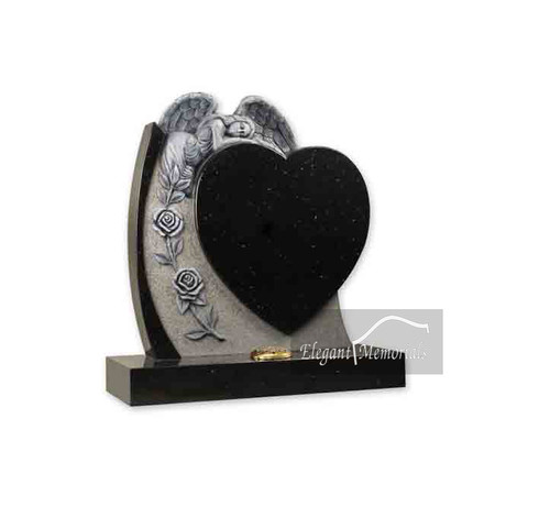 The Roselle Granite Headstone Star Galaxy | Elegant Memorials