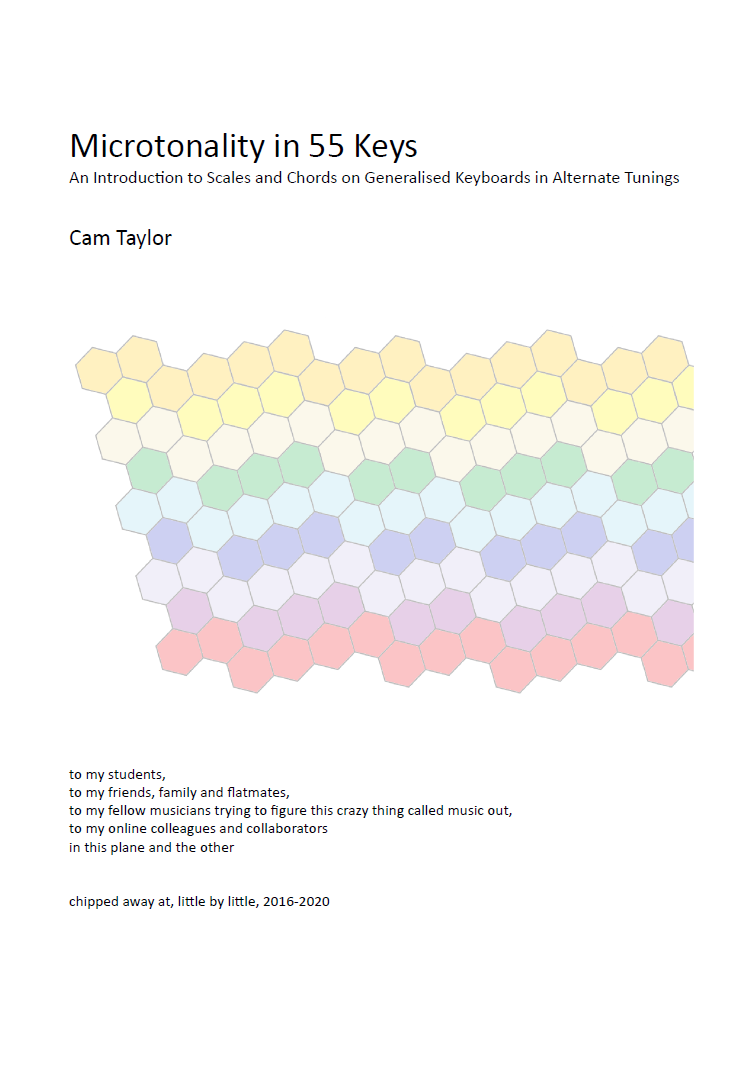 Microtonality in 55 Keys - the first book