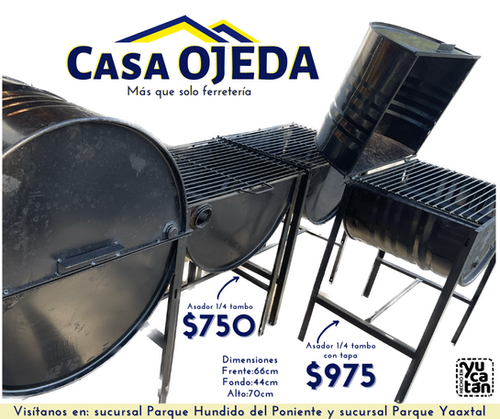 ASADOR 1/4 DE TAMBO | Casa Ojeda