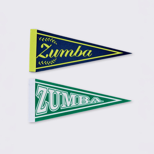 Zumba Prep Flags 2PK | Z Fit Dance Fitness