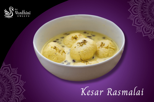 Kesar Rasmalai | Sri Vardhini Sweets