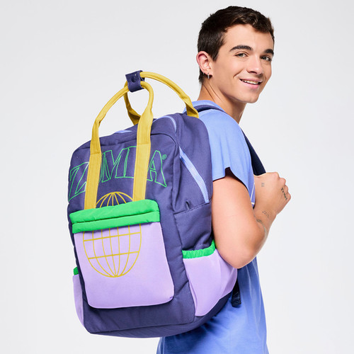 Zumba Out Loud Carry-on Backpack With Top Handles | Z Fit Dance Fitness