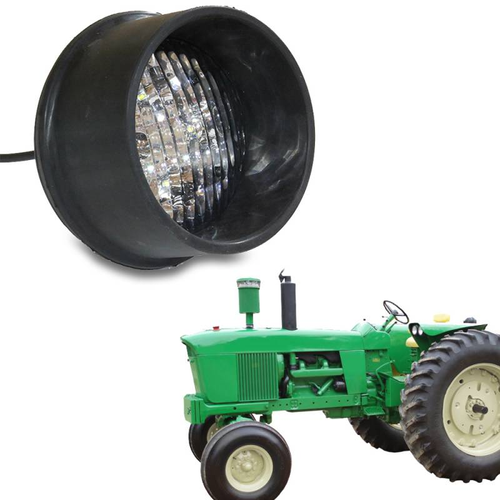 LED Round Tractor Light (Rear Mount) | Strobe-It