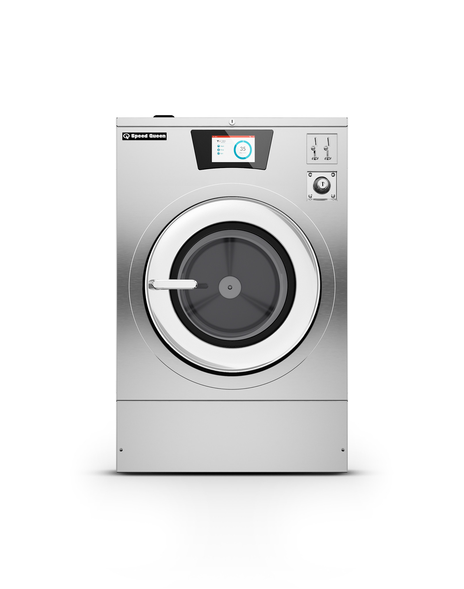 Speed Queen SCA030V Quantum Touch Coin Operated 14Kg Hardmount Washer ...
