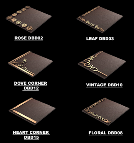 Colored Bronze Plaques Options | Bronze Plaques Australia