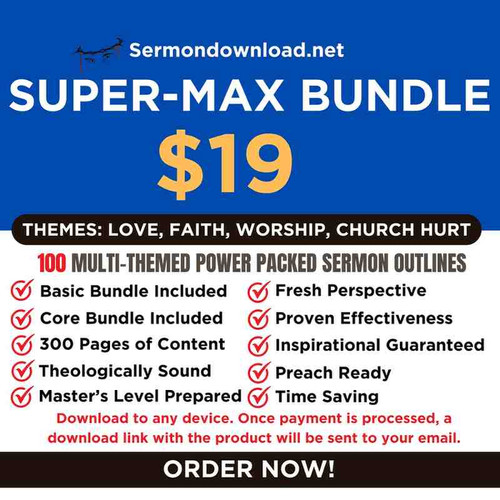 3 Point Sermon Outlines | Sermon Outline Ideas