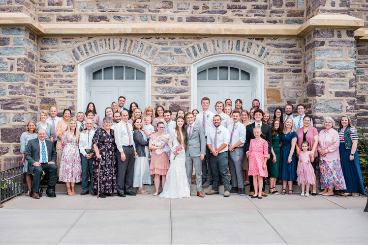 Ashley + Ryan | Logan Utah Temple Summer Wedding