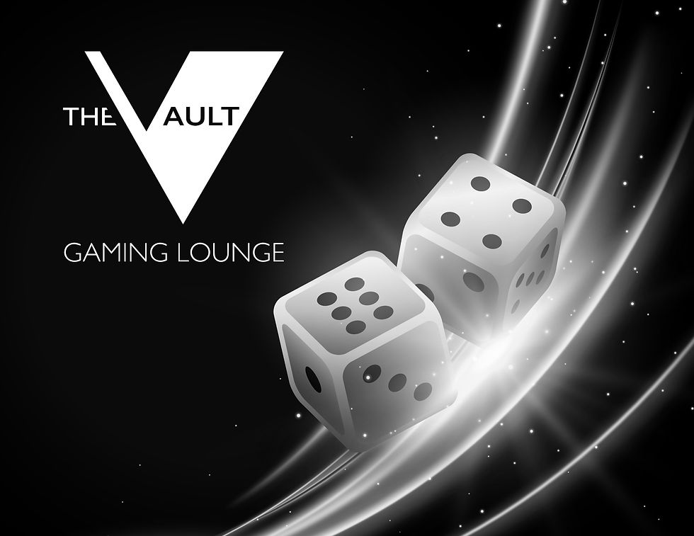 Alana Gardner | Graphic Design ∞ The Vault Gaming Lounge